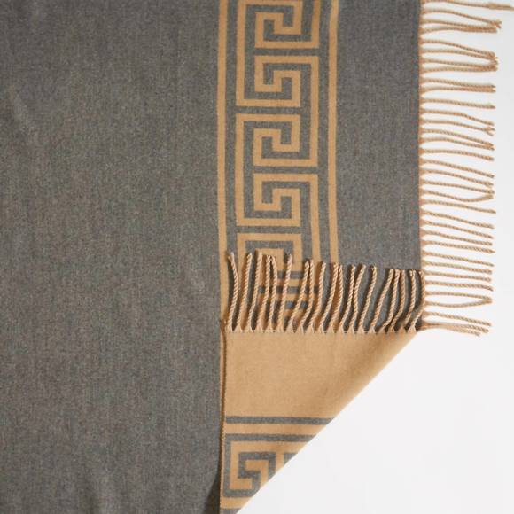 Two's Company | Accessories | New Twos Company Greek Key Cashmere ...